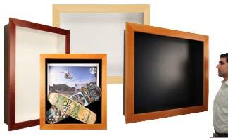 Find Stunning Large Sized Open Face Wooden Shadow Box Display Cases ...