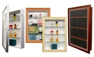 Enhance Your Décor with Patented Swing Open Shadow Boxes with Shelves ...