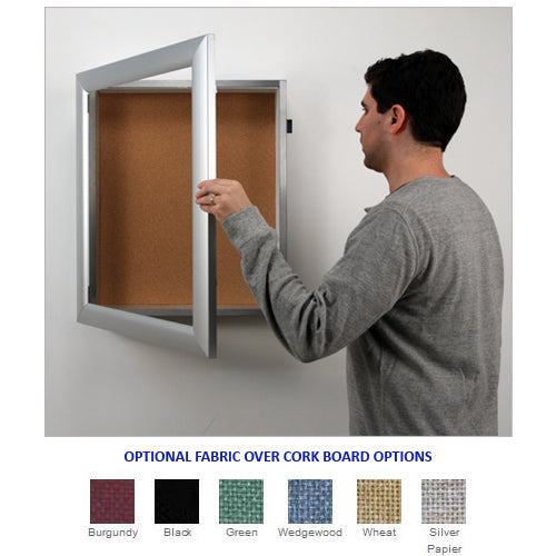 Designer Shadow Box 3" Deep with Enclosed Cork Bulletin Board Interior ...